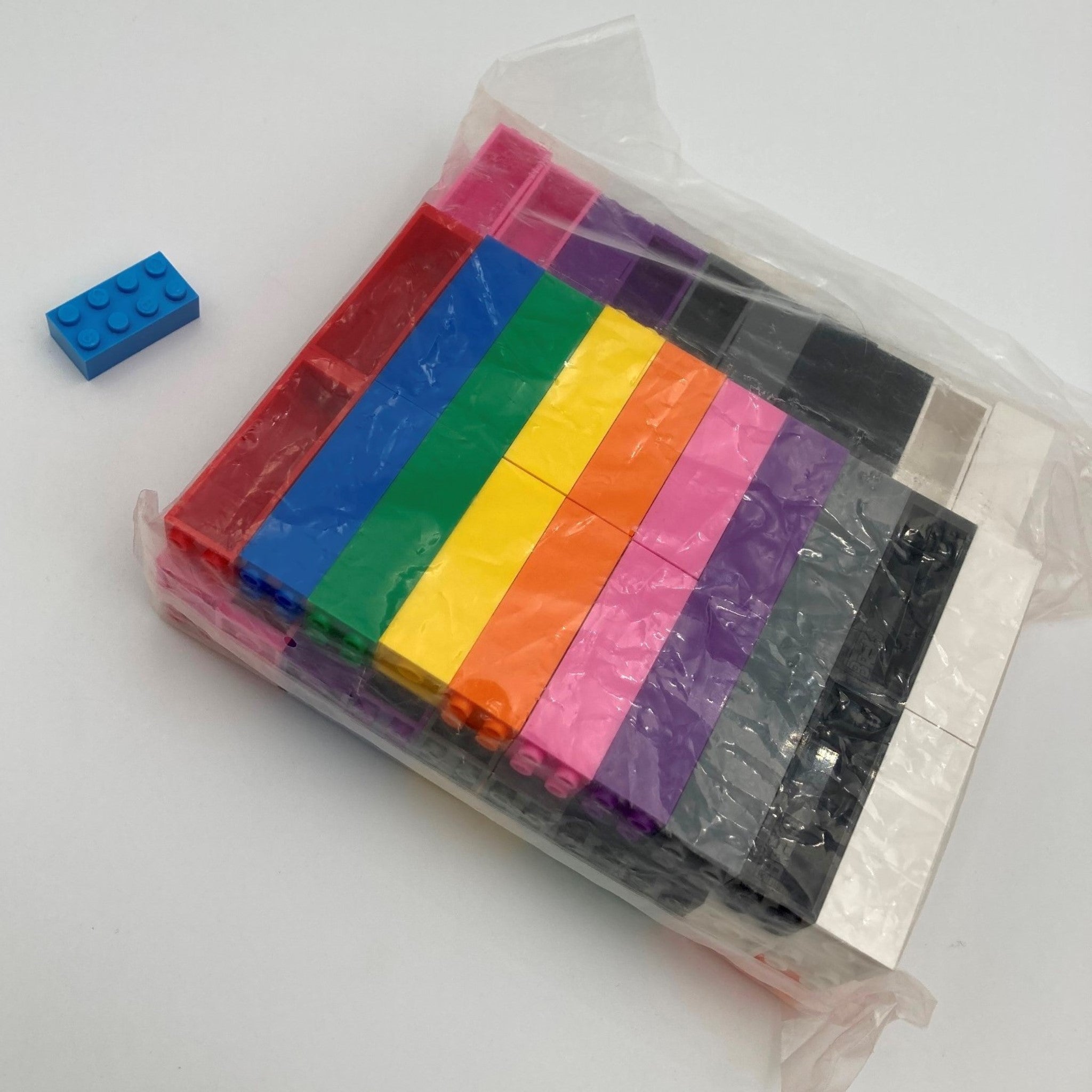 AA0066 - Brick 2x2x5 bunte mischung 100er